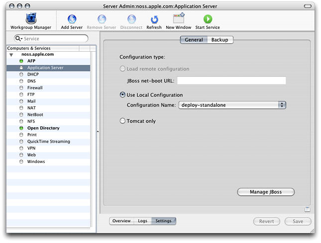 Configuring Applications